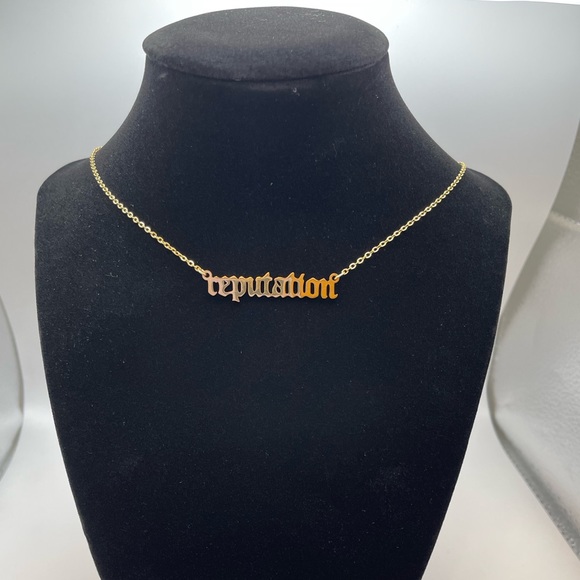 Jewelry | Taylor Swift Reputation Album Necklace | Poshmark